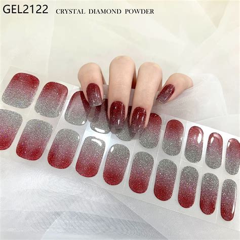Gel Nail Sticker Kit Gel2122no Uv Light Needed Napretty