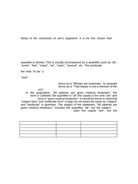 Categorical Proposition Pdf Pdf Proposition Logic