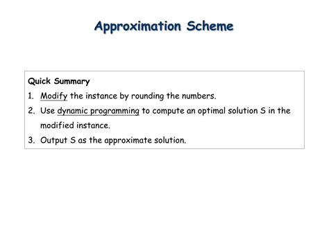 ppt polynomial time approximation scheme powerpoint presentation