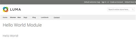 How To Create A Simple Hello World” Module In Magento 2