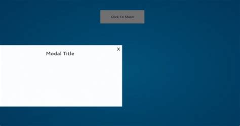 30 Modal CSS Window Examples With Source Code OnAirCode