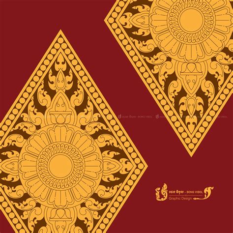 Khmer Art ក្បាច់ខ្មែរ «ភ្ញីអង្គរ Bong Vibol On Behance Cambodian