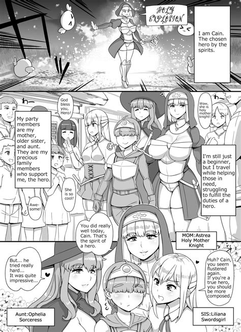 Haha Ane Oba Ga Succubus Na Shota Yuusha Harem Party Page Nhentai Hentai Doujinshi And Manga