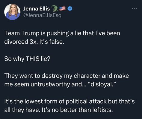 Jenna Ellis Former Trump Lawyer Rleopardsatemyface