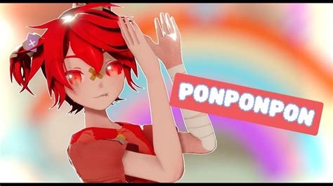 【mmd┊sour式鏡音リンღ】ponponpon Youtube