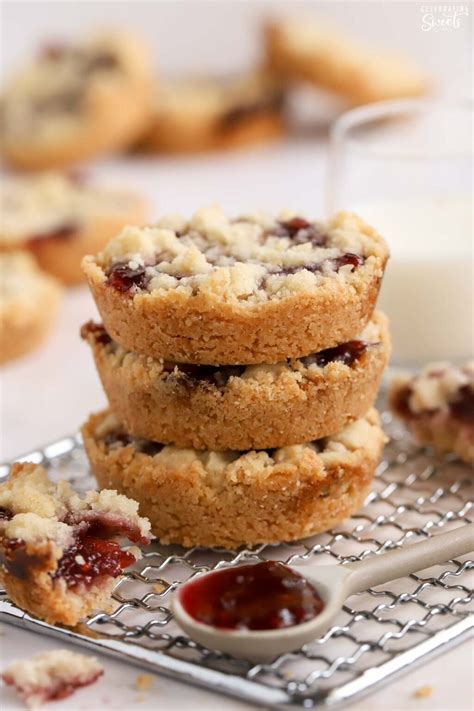 Raspberry Crumble Cookies Top Rated Celebrating Sweets