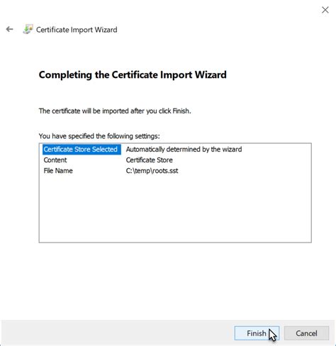 installing root certificates fieldcomm group support portal