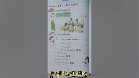 အင်္ဂလိပ်စာ သင်ရိုးသစ် Grade 1 English Unit 5 Lesson 6 အင်္ဂလိပ်စာ Learningenglish Youtube