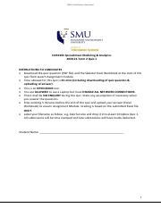 AY2020 21 Term 2 Quiz 1 G10 Pdf SMU Classification Restricted