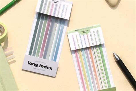 디자인문구 롱인덱스 플래그 하이라이터 밑줄 오늘의집 쇼핑