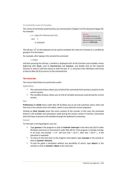 Scilab Beginners PDF