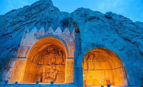 طاق بستان، تماشای شکوه ایران در زمان ساسانی ️ مجله سفربازی