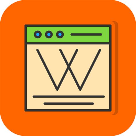 Wiki Vector Icon Design 20782865 Vector Art At Vecteezy
