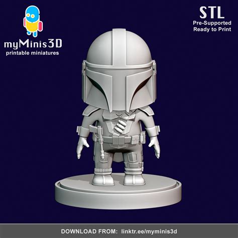The Mandalorian Fantoy 3d Model 3d Printable Cgtrader