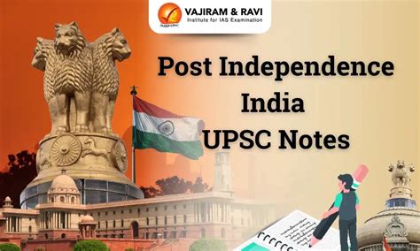 Upsc Post Independence India Notes 2025 Topic Wise Download Pdf