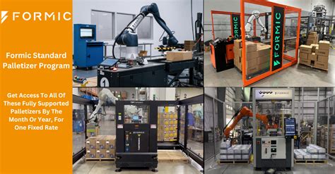 Standard Palletizer Program Monthly Pricing The Easiest Way To Automate Palletizing