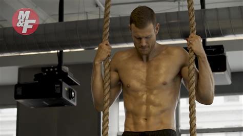 Auscaps Tom Hopper Shirtless In Muscle And Fitness Photoshoot