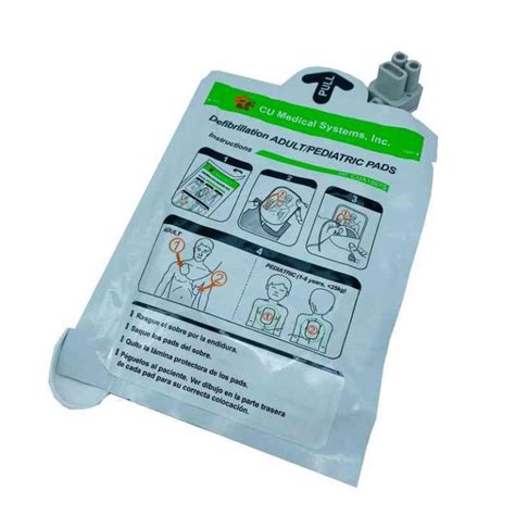 Electrodos Desfibrilador Adulto Pediátrico CU SP1 YTSmed