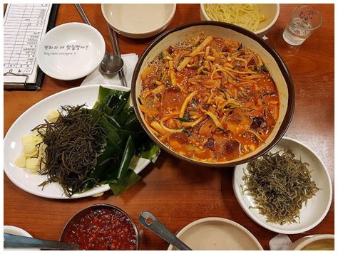 무교동 물회 맛집 영덕회식당 청어와 가자미회 영덕식 물회 네이버 블로그