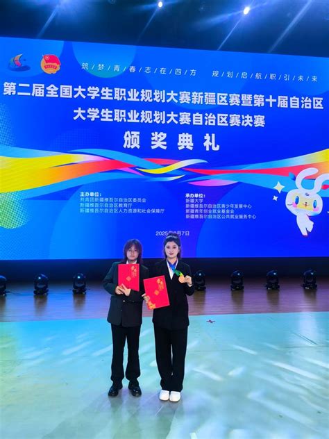 我校学子在第二届全国大学生职业规划大赛新疆区赛暨第十届自治区大学生职业规划大赛自治区赛决赛获奖 新疆和田学院 就业指导中心