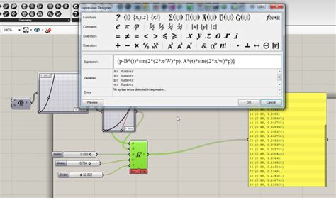 Draw Complex Curve By Mathematical Formula Grasshopper Rhino Cad