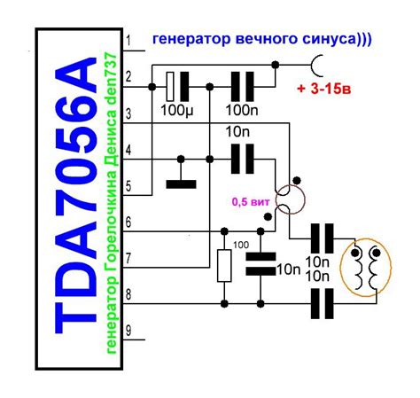Генератор звуковых частот своими руками: схема, принцип работы и ...