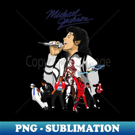 Michael Jackson High Resolution Png Sublimation File Cre Inspire