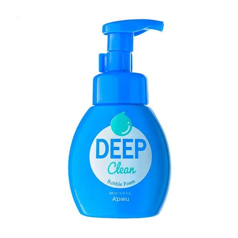 Пенка для умывания и снятия макияжа A'pieu Deep Clean Bubble Foam, 200 ...