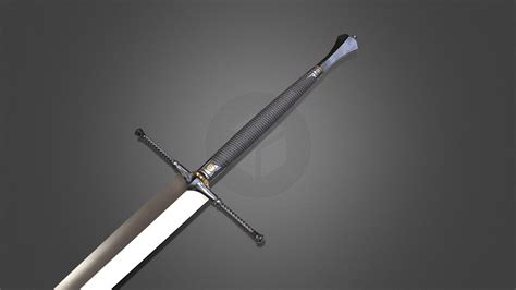“the Quint” Longsword Download Free 3d Model By Leeeck Ba06fc9