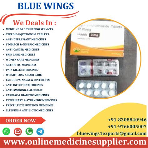 Hydrochlorothiazide 25mg Tablets 400 Mg At Rs 200box In Nagpur Id