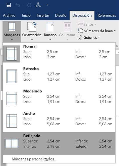 Márgenes en Ms Word Índice Tutoriales
