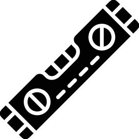 Spirit Level Vector Icon Design Illustration 21718197 Vector Art At