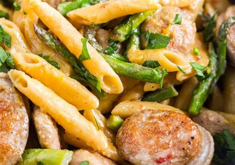 One Pot Lemon Chicken Asparagus Pasta Artofit