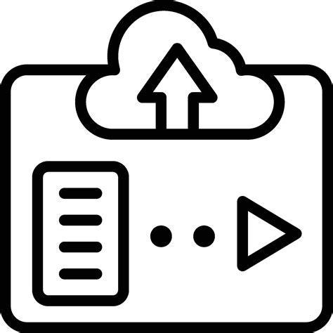 cloud data upload icon cloud technology icon 46472246 vector art at vecteezy