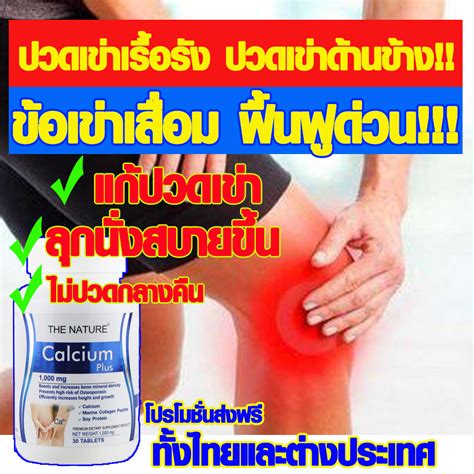 ข่า ข้อ เอ็น หลัง แข็งแรง Calcium ดูแลข้อ เข่า กระดูก