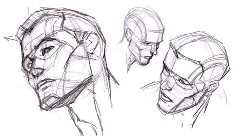 How To Draw Heads Using The Loomis Method YouTube