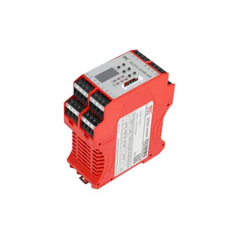 Programmable Industrial Safety Relays For Connection To Plc