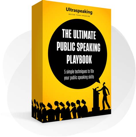 The Ultimate Public Speaking Playbook Ultraspeaking