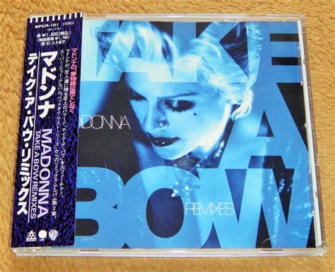 【目立った傷や汚れなし】帯付きcdマドンナ／テイク・ア・バウ・リミックス（wpcr 191） Madonna／take A Bow