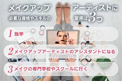 プロのメイクアップアーティストになるための必須資格・スキル・受験方法・勉強法 メイクラ