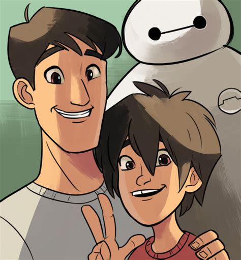 Tadashi Hiro And Baymax Big Hero 6 Fan Art 38994595 Fanpop