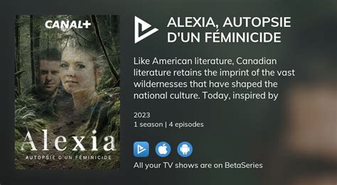 Watch Alexia Autopsie Dun Féminicide Streaming