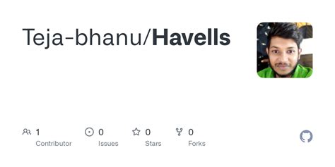 GitHub Teja Bhanu Havells