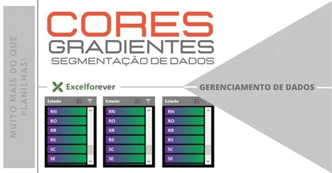 Cores Gradientes Na SegmentaÇÃo De Dados Excelforever