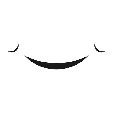 Premium Vector Smile Happy Face Vector Design