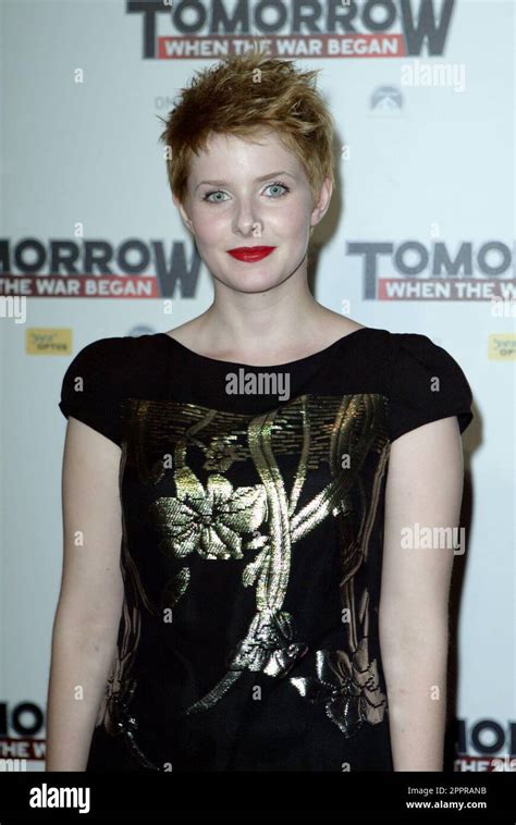Rachel Hurd Wood The Premiere Of Tomorrow When The War Began Held At