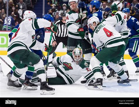 Minnesota Wild Goalie Cam Talbot 33 Stops Vancouver Canucks Juho