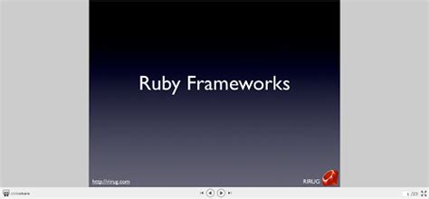 12 Small Web Frameworks For Ruby Developers Web Development