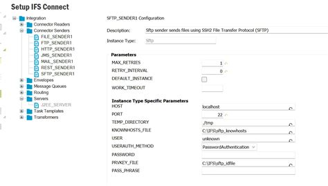 How To Setup A Sftp Connection Using Ifs Connect In Ifs10 Ifs Community
