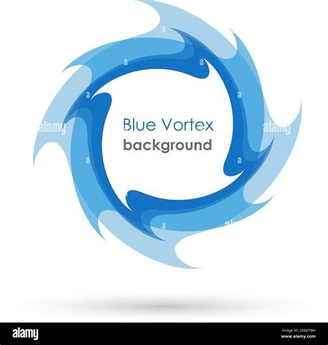 Vector Blue Vortex Stock Vector Image And Art Alamy